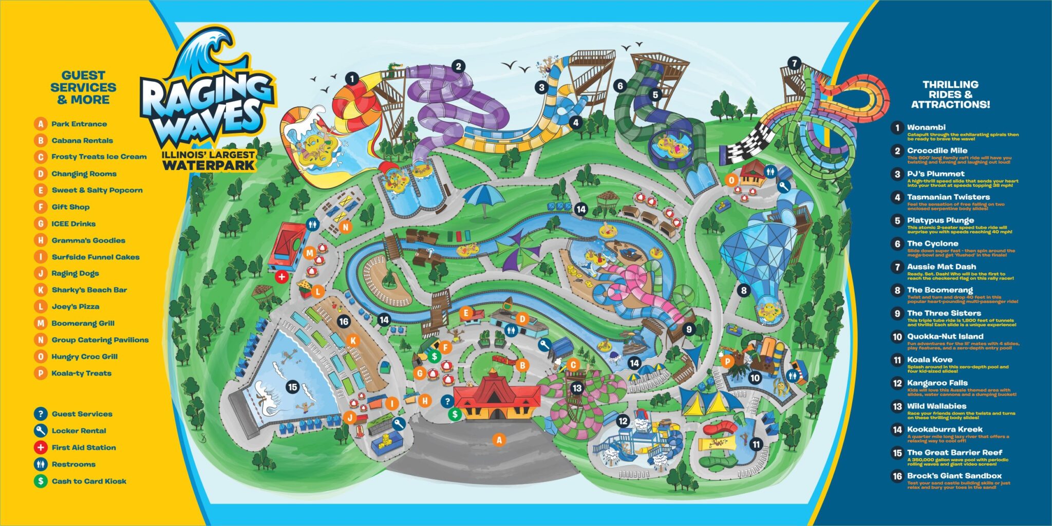 Raging Waves – Illinois' Largest Waterpark